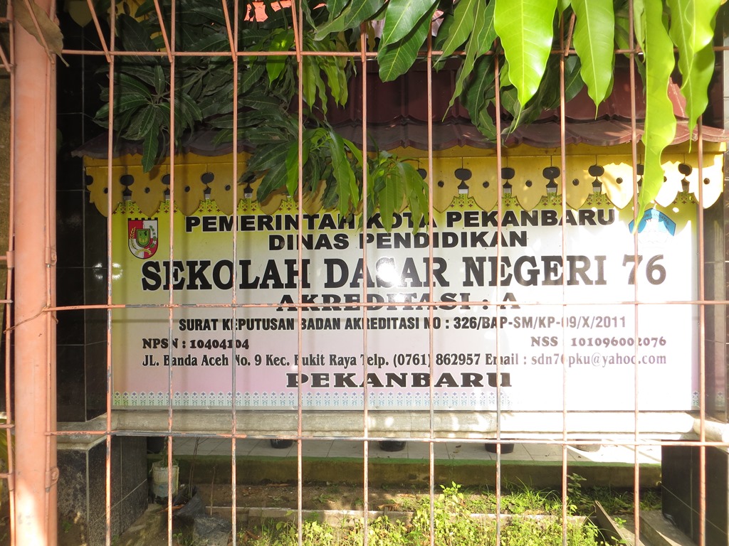 SD NEGERI 76 PEKANBARU - annibuku.com