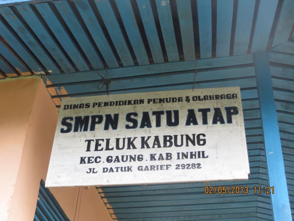 SMP NEGERI SATU ATAP TELUK KABUNG - annibuku.com