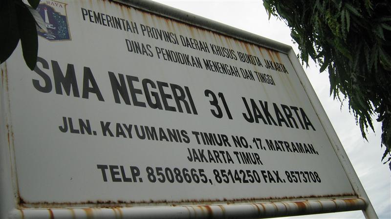 SMAN 31 JAKARTA - annibuku.com