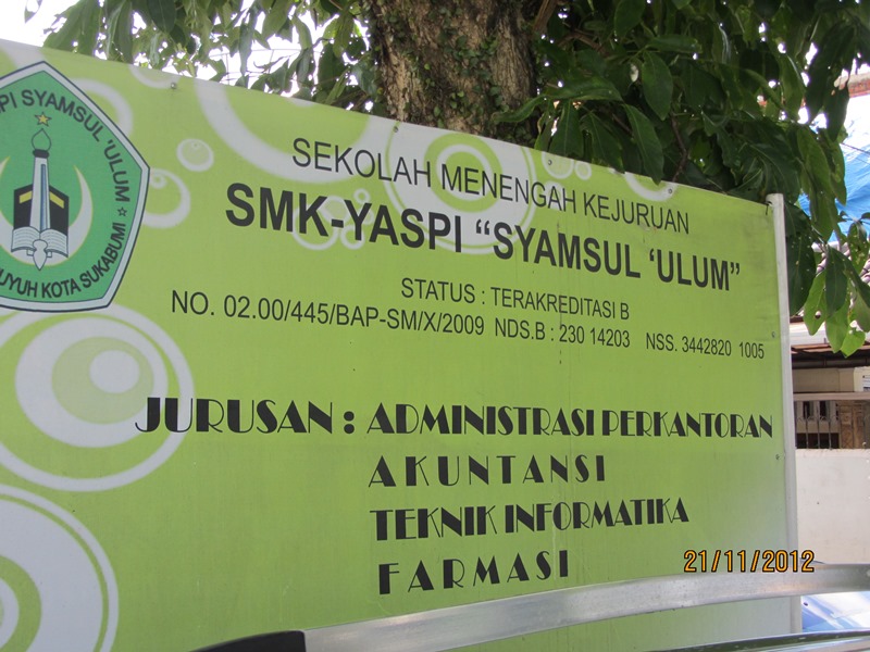 SMKS YASPI SYAMSUL ULUM SUKABUMI - annibuku.com
