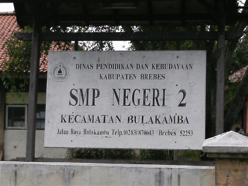 SMP NEGERI 2 BULAKAMBA - annibuku.com