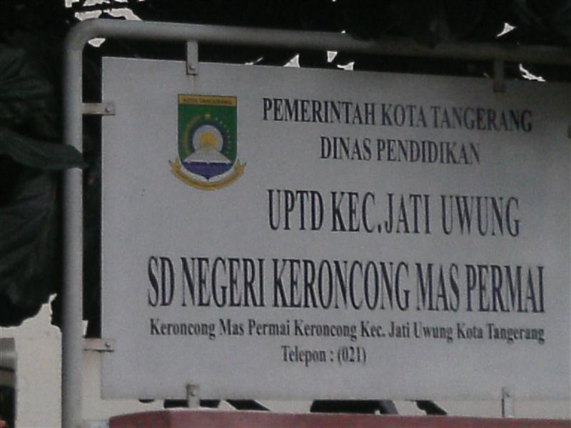 SD NEGERI KERONCONG MAS PERMAI - annibuku.com