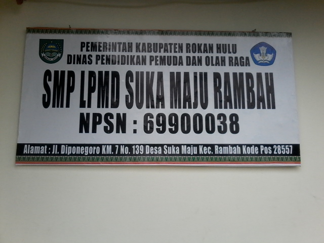 SMP LPMD SUKA MAJU - annibuku.com