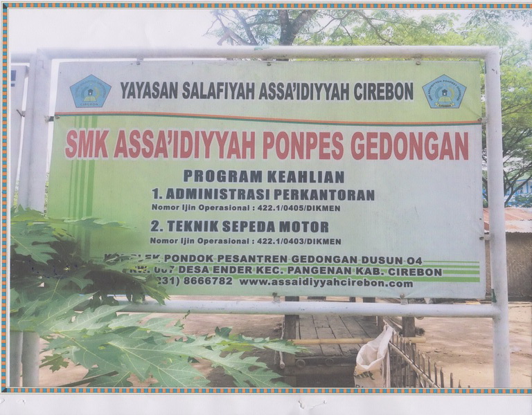 SMK ASSAIDIYYAH PONPES GEDONGAN - annibuku.com
